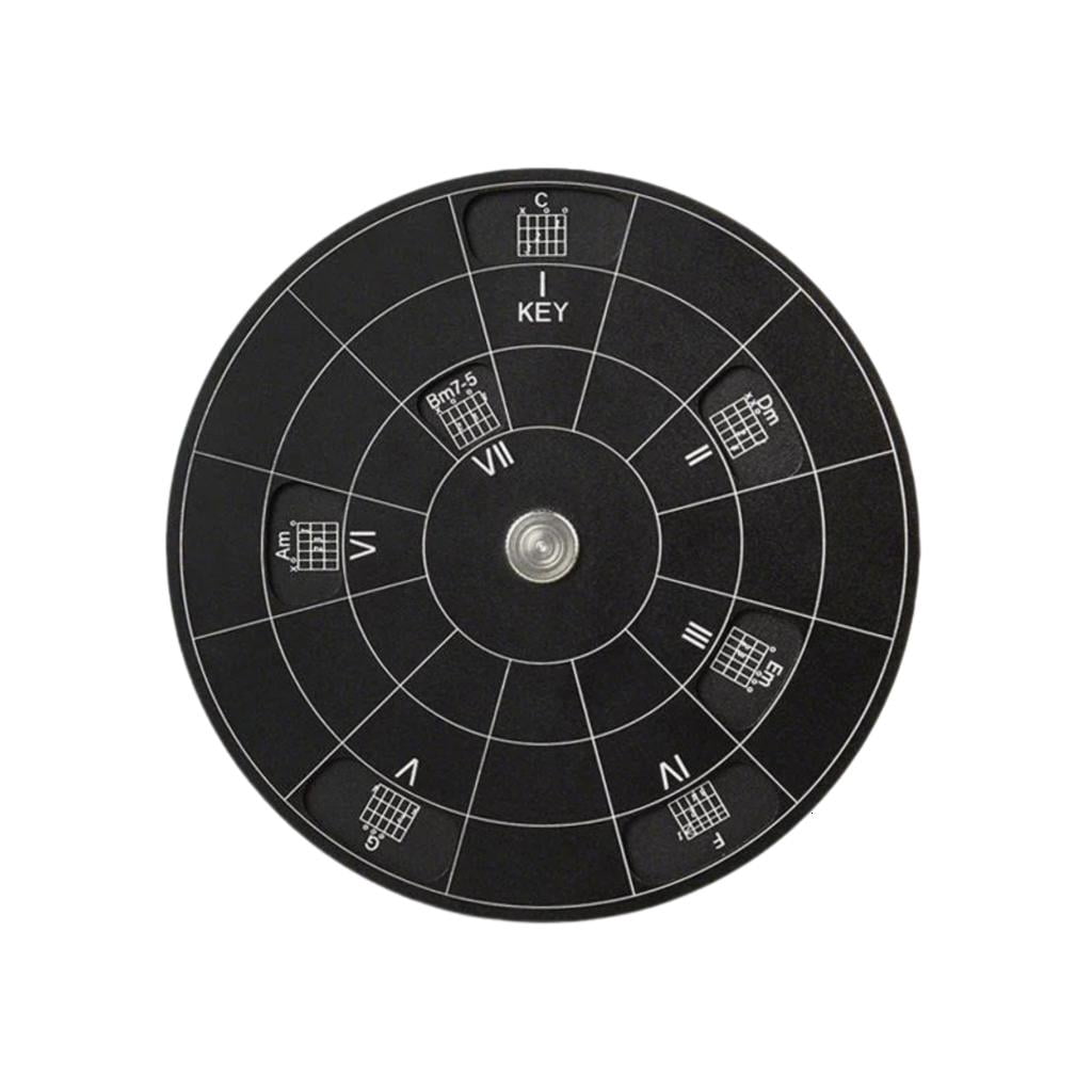 YongCo Circles of Fifths Wheel Guitar Chord Wheel Music Theories Plate ...