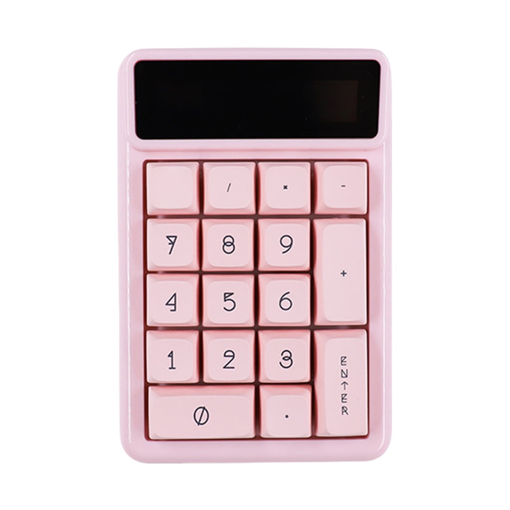 YongCo Computer Numpad Mechanical Numeric Keyboard with Calculator Function 17Keys and Feature ...