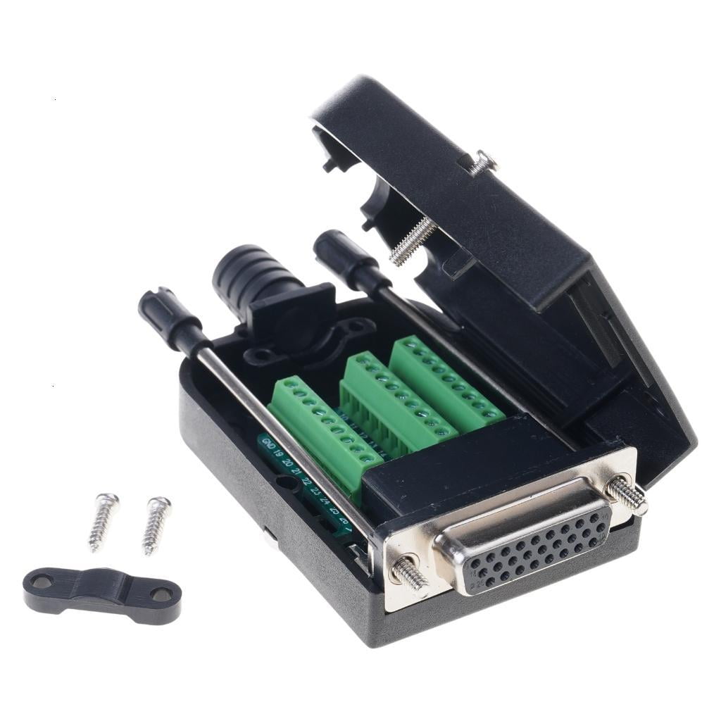 YongCo D Sub 26 Pin Copper Terminal Adapter Module Pin Arrangment with ...