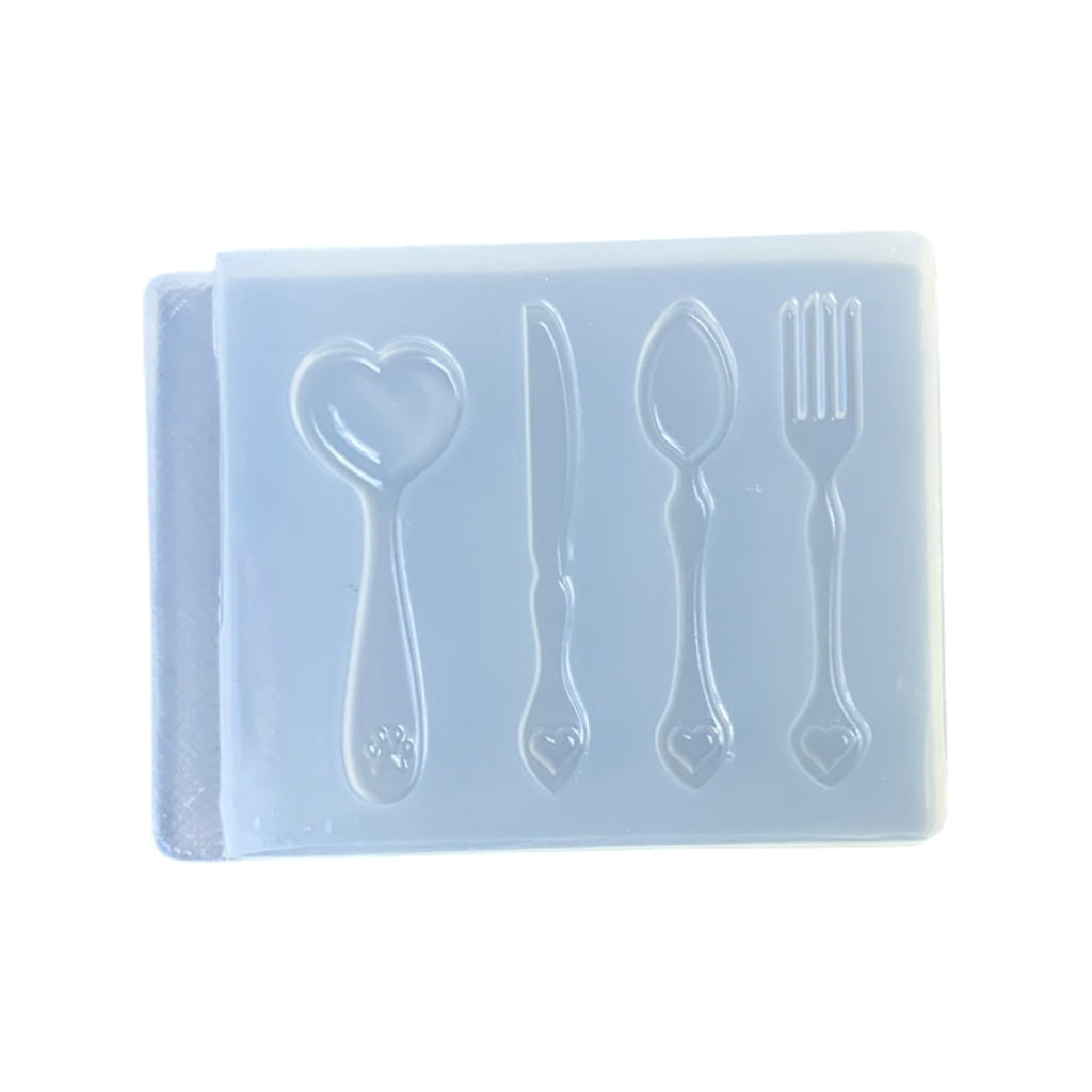 YongCo Detailed Cutlery Silicone Mold For Resin Art Projects Kitchen ...
