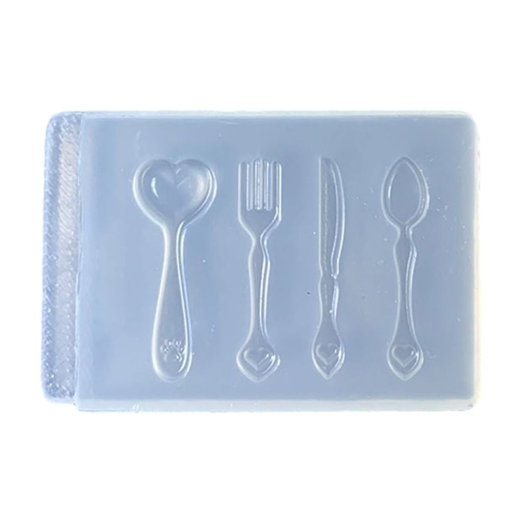 YongCo Detailed Cutlery Silicone Mold For Resin Art Projects Kitchen ...