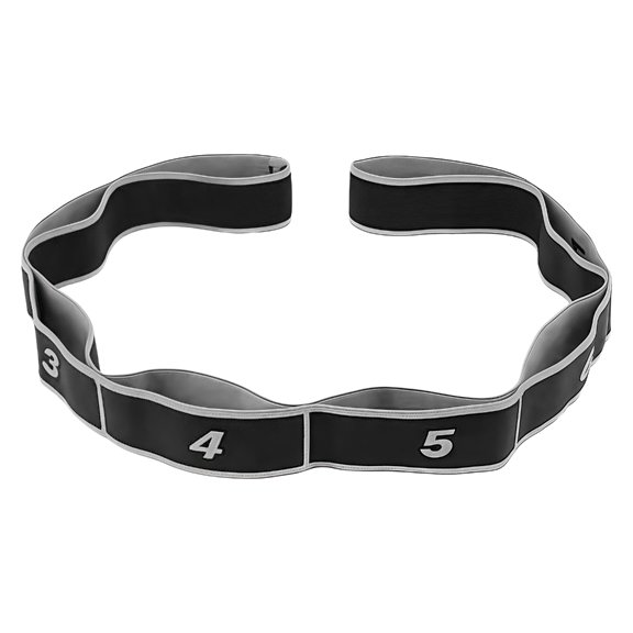 GoFit Stretch Rope with Training Manual – Stretching Strap with Loops ...