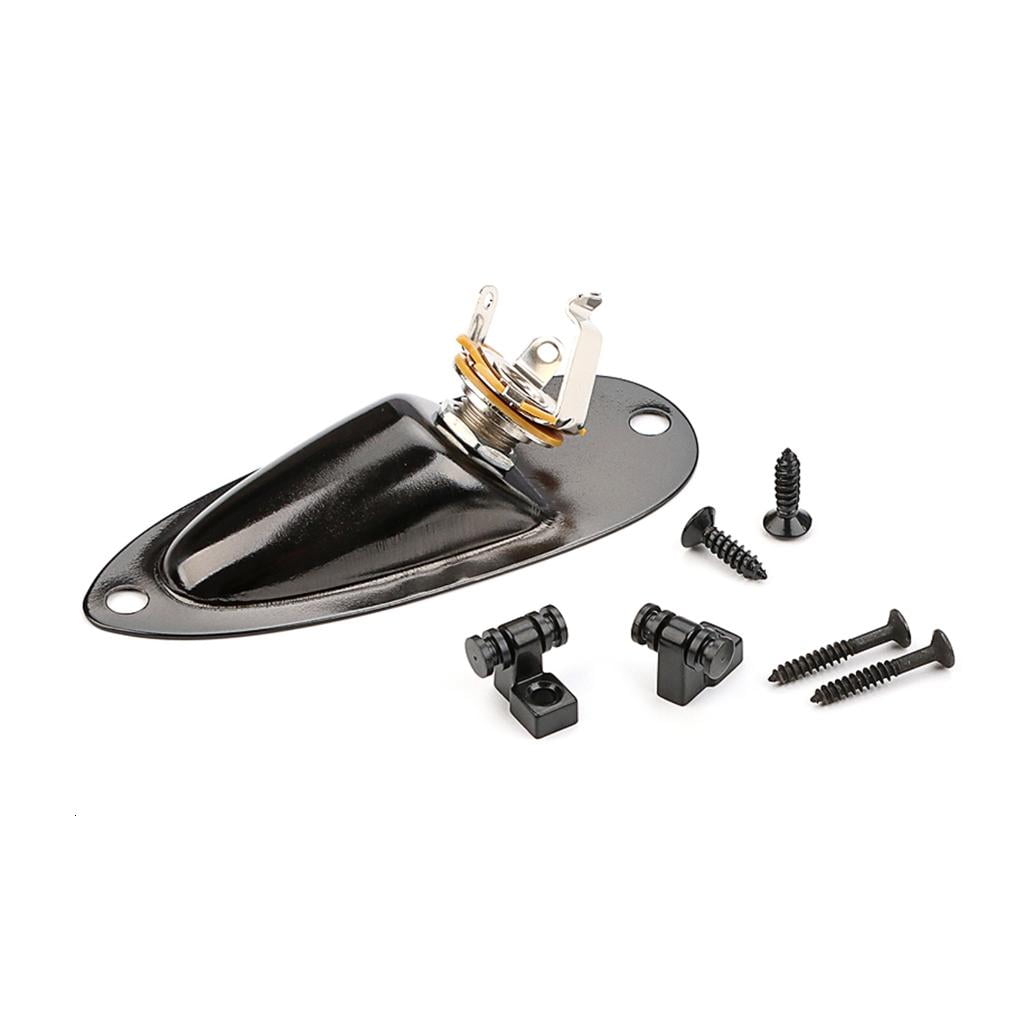 YongCo Electric Guitar Pickup Output Input Jacks Socket Plate Electric ...