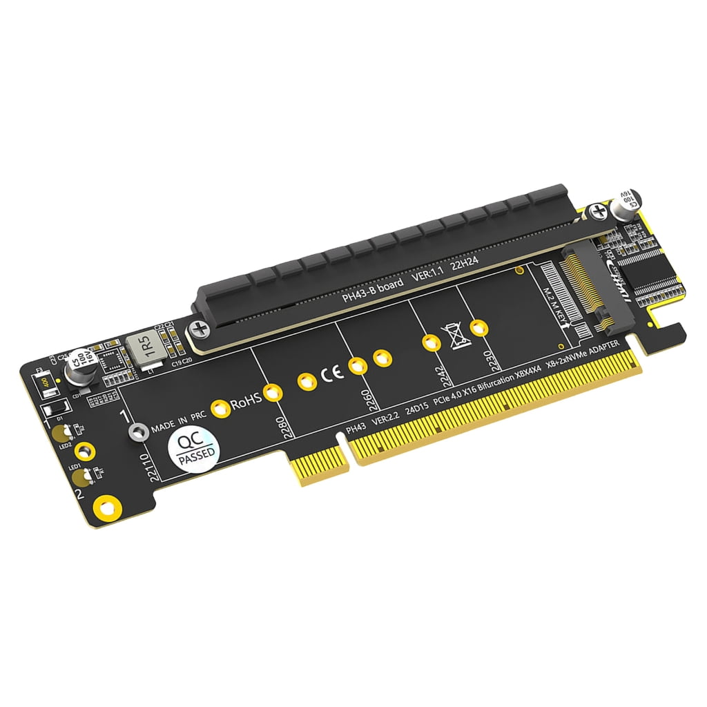YongCo Fast speed PCIe4.0 X16 Adapter Card With Multiple Channel Split ...