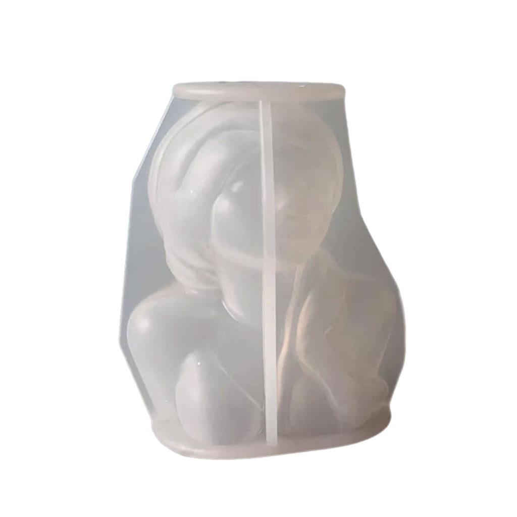 YongCo Female Figurine Silicone Molds for Epoxy Resin Soap Home ...