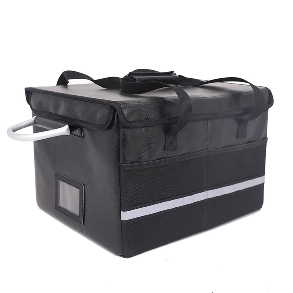 YongCo Fireproof Document Bag Water Resistant Document Box Portable ...