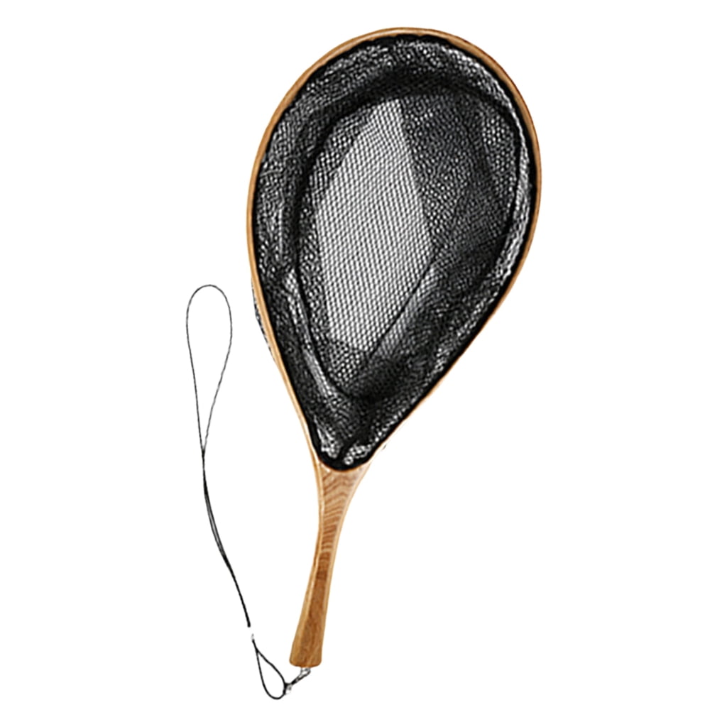 YongCo Fishing Net with Comfortable Grip Landing Net with Lanyard ...
