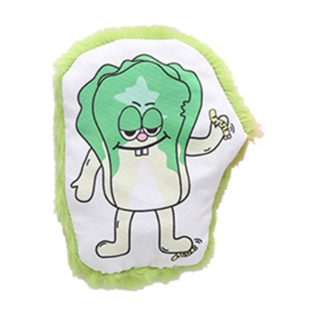 YongCo Furry Toy Plush Toy with Soft Plush and Chew Interactive Toy with Rattle Sound Vegetable ...