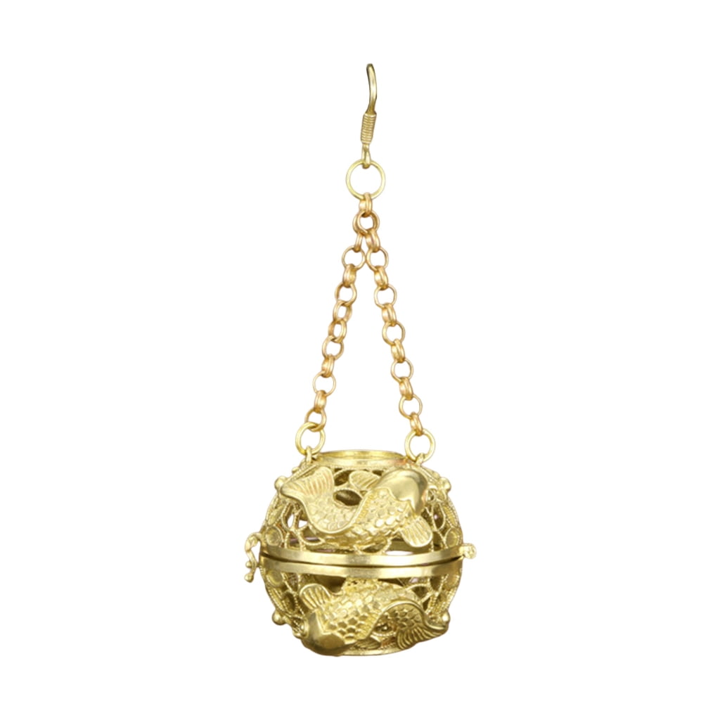 YongCo Handcrafted Brass Scent Diffuser Censers With Antique Finish and ...