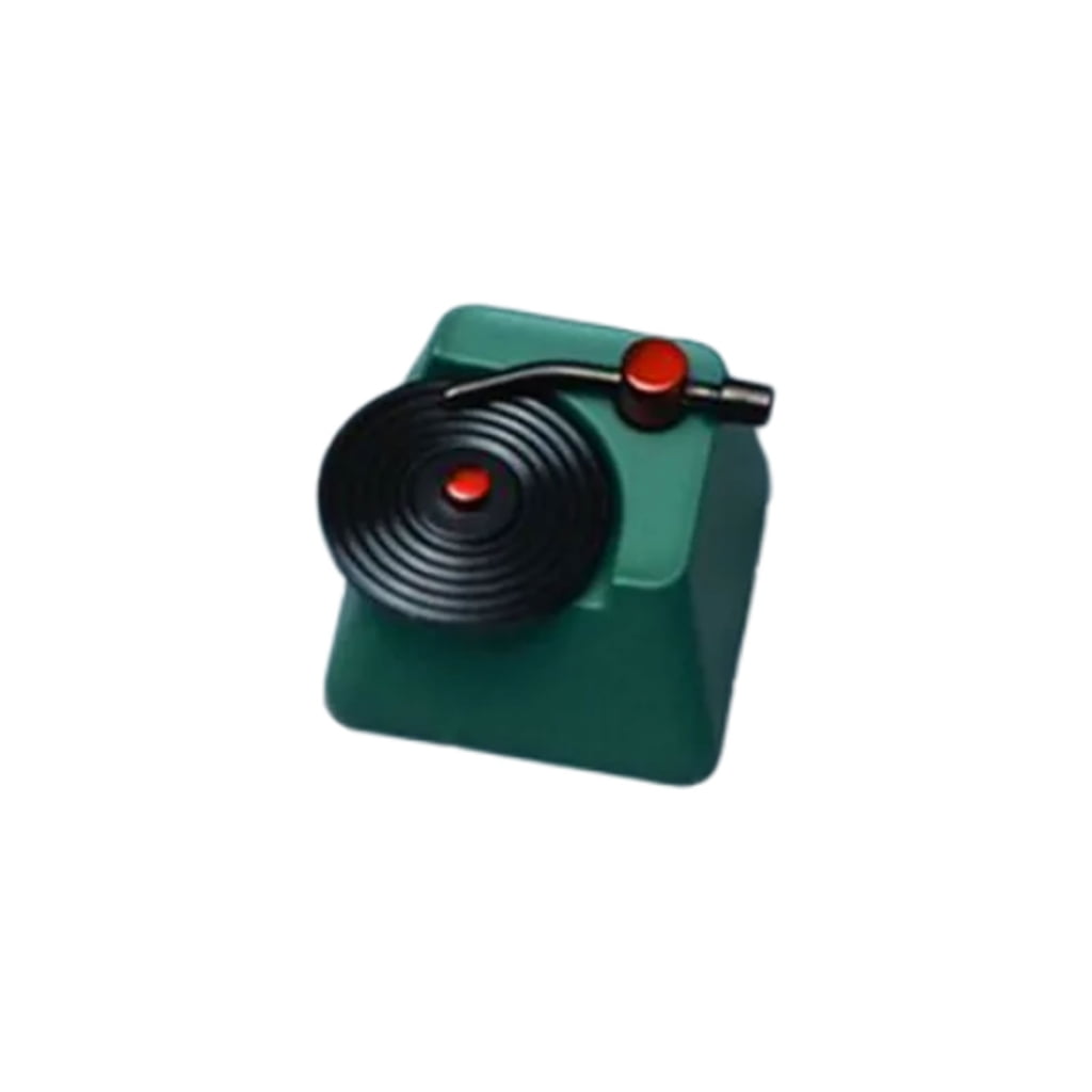 YongCo Handmade Stainless Steel Keycaps Vinyls Record Keycap for 3D ...