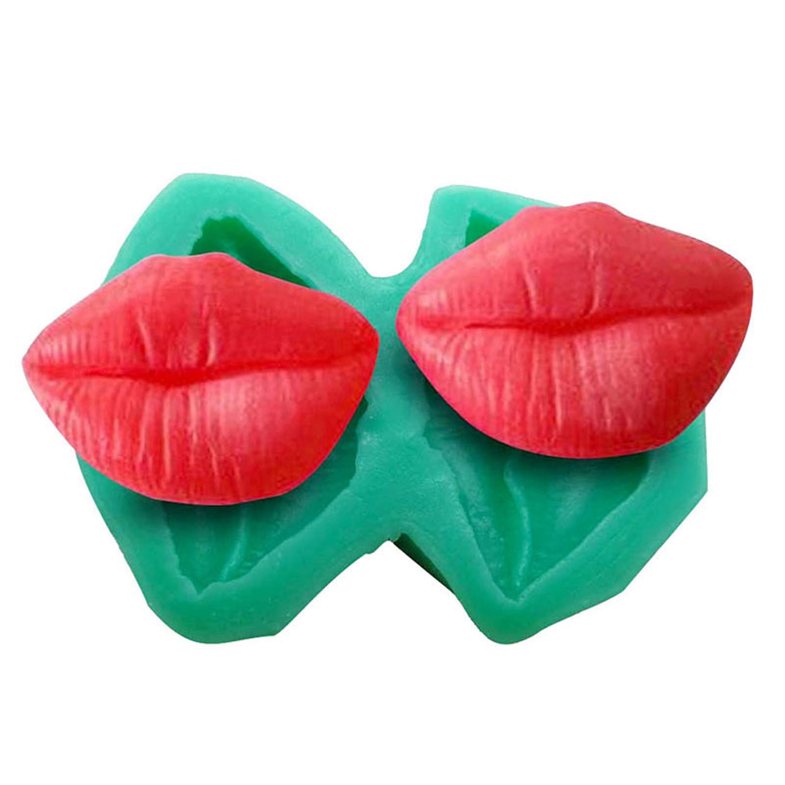 YongCo Heart Rose Silicone Molds for Soap Making Candy Chocolate Silicone Mold for Cookie Candy ...