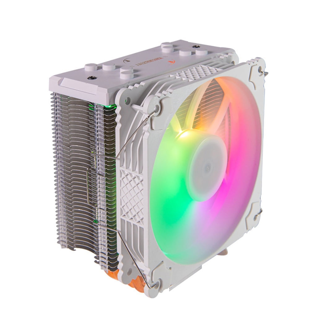 YongCo Heavy Duty PC Computer Case Fan 4 Heat Pipe Fan CPU Fan Cooling ...