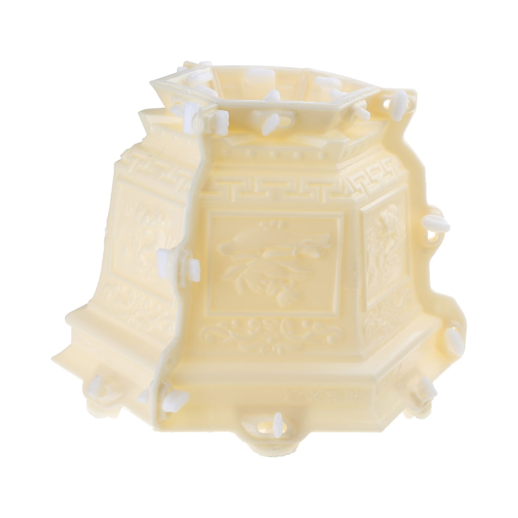 YongCo Hexagonal Planter Molds Cement Clay Molds Round Bowl Mold House ...