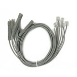 YongCo Hot 1M Clip 110 Test for Head RJ11 RJ45 Voice Module Test Cord ...
