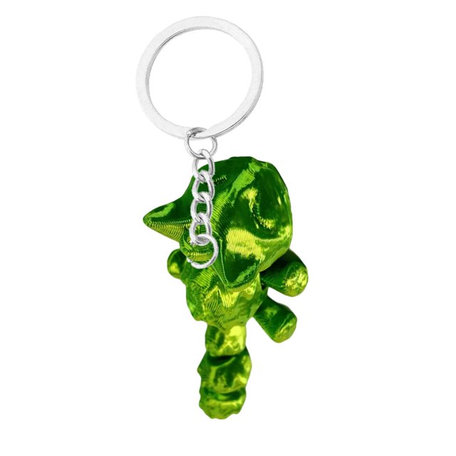 YongCo Innovative 3D Printed Cat Keychain Movable Cat Keychain 3D ...