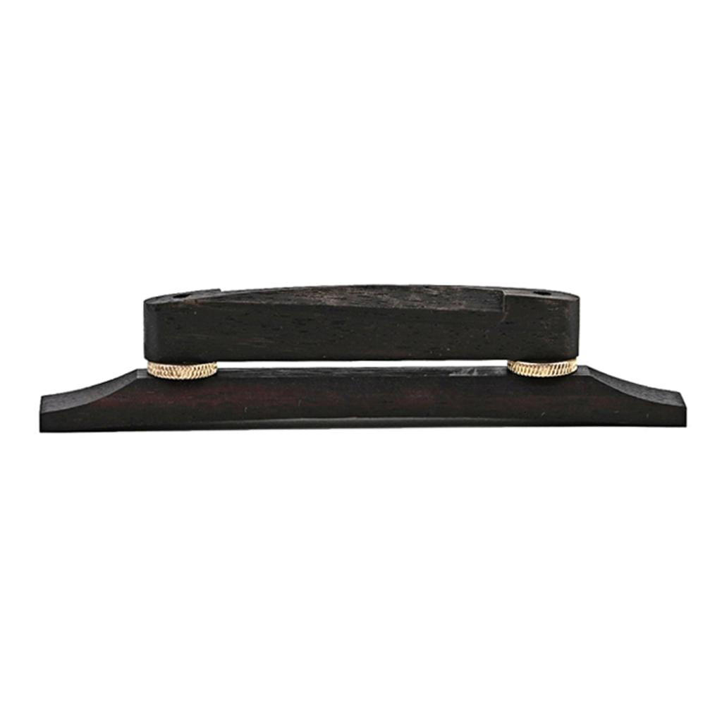 YongCo Jazz Guitar Bridge Wood Adjustable Bridge Hardware Accessory for ...