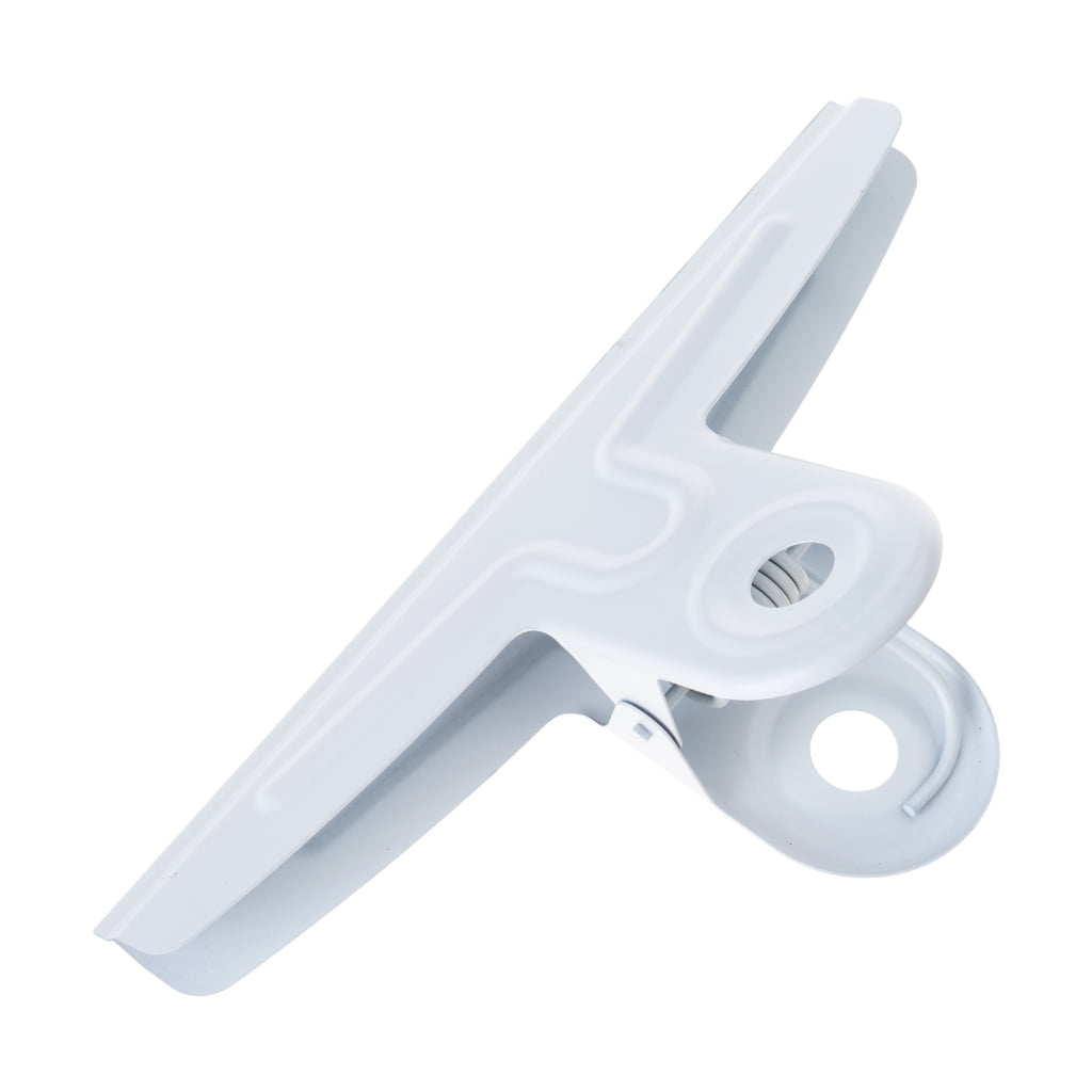 YongCo Large Paper Clamp 20cm/7.87In Long Stainless Steel Binder Paper ...