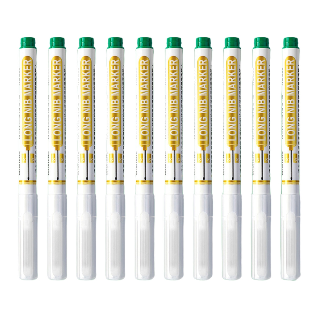 YongCo Long Head Hole Marker for Woodworking Set of 10 Long Head ...