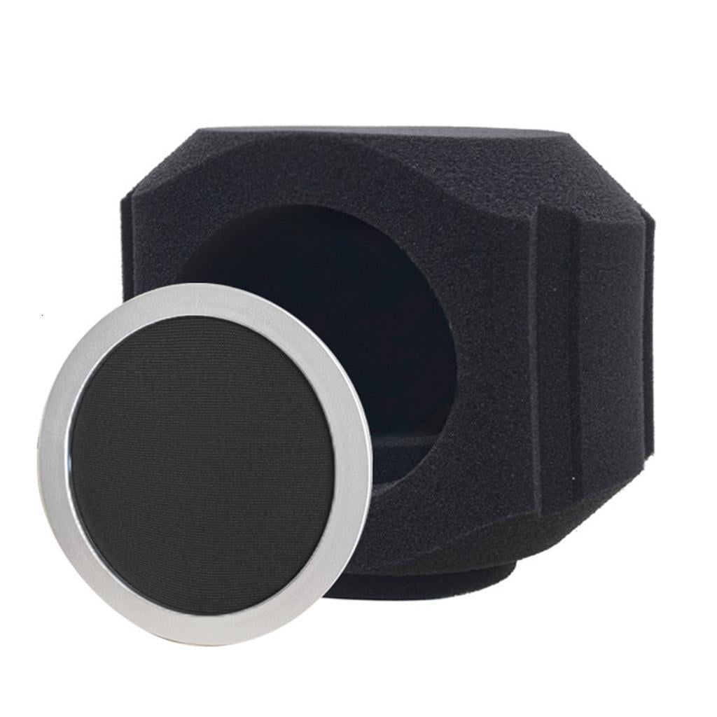 YongCo Microphone Windshield Soundproofing Mic Cover For Home Studio ...