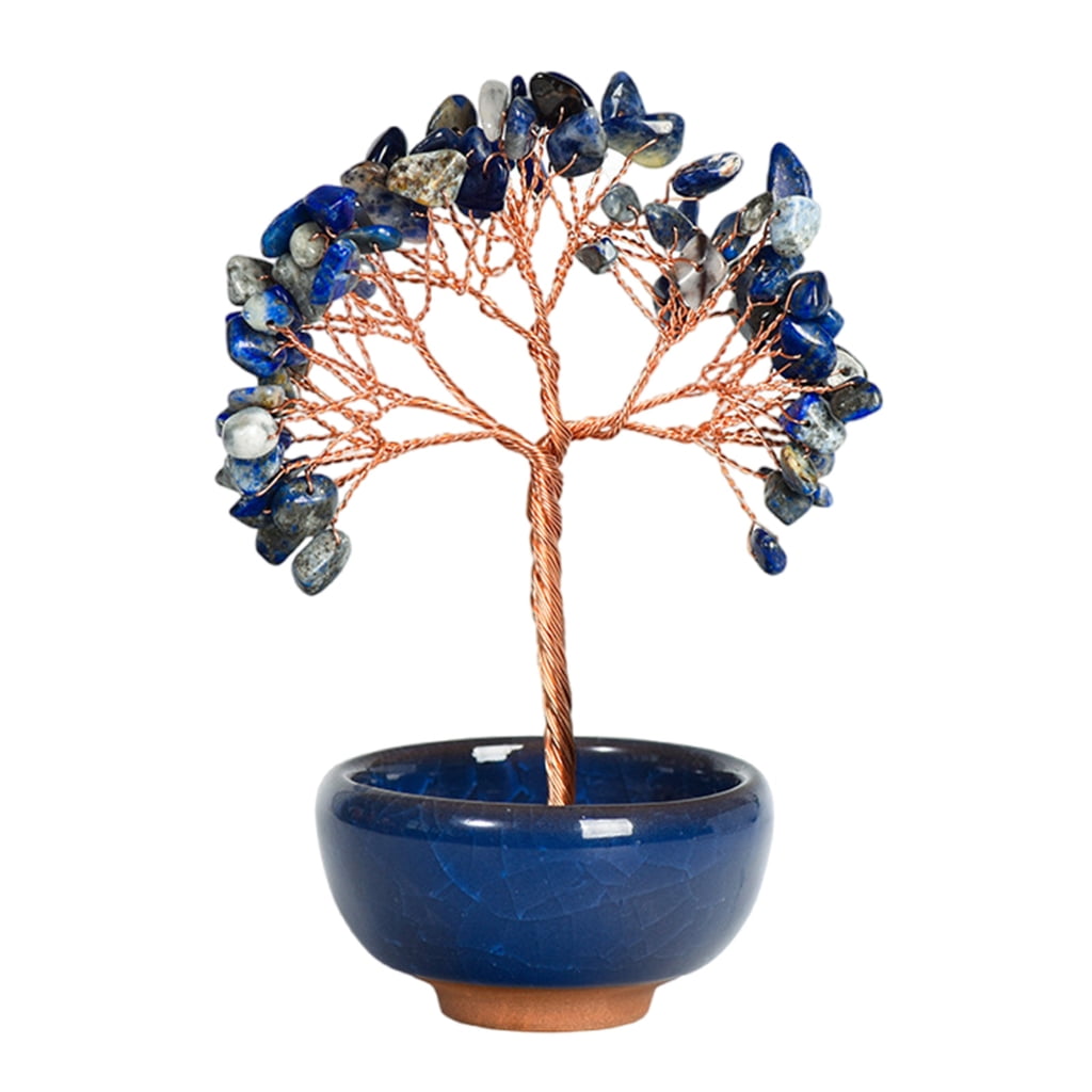 YongCo Miniature Crystal Tree for Enhancing Home Ambiances and Fortunes ...