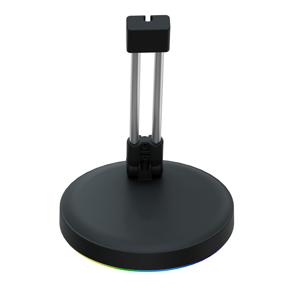 YongCo Mouse Cord Clip Gaming Mouse Cable Holder LED Effects Weighted ...