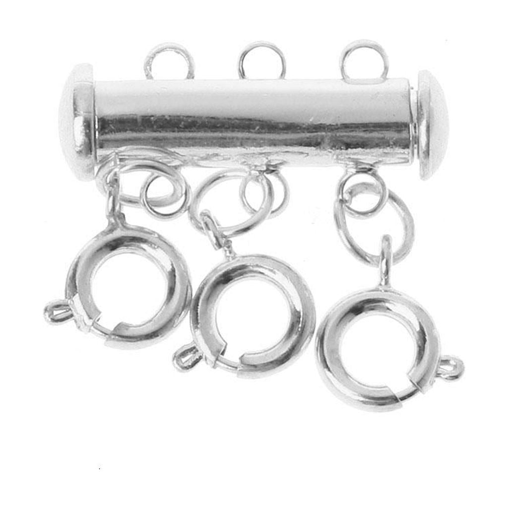 YongCo Multi Strand Clasps Lobster Clasp Layered Necklace Clasp ...