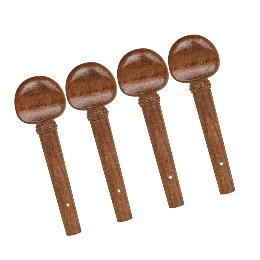 YongCo Premium 4/4 Violin Accessories Rosewood Tuning Pegs Improved ...