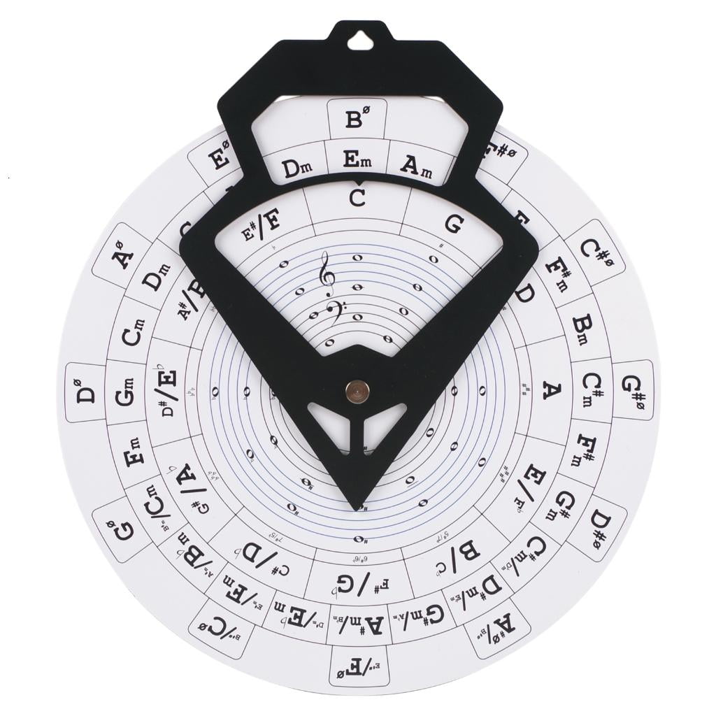 YongCo Professional Music Chord Sequences Wheel Nonslip Face s Tonal ...