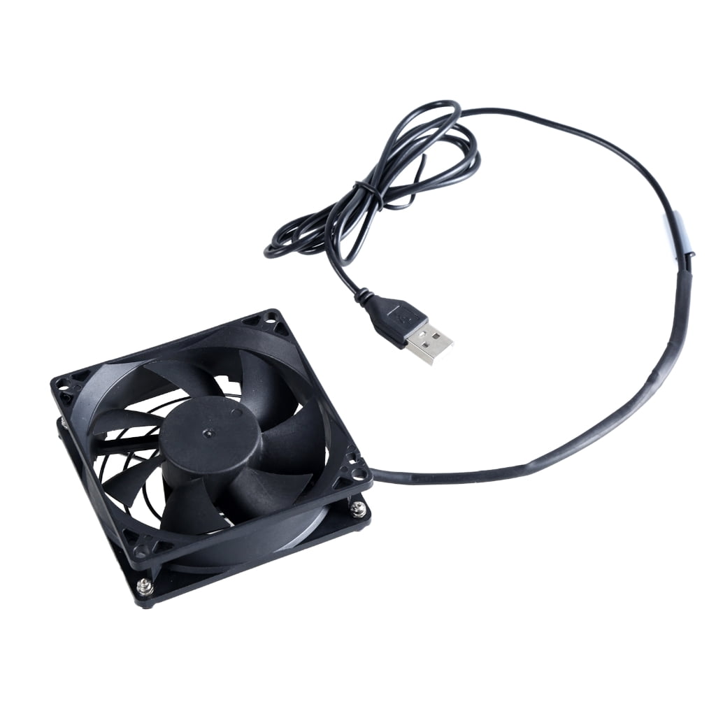 YongCo Quiet USB Cabinet Cooling Fan with Temperature Control 80mm for ...