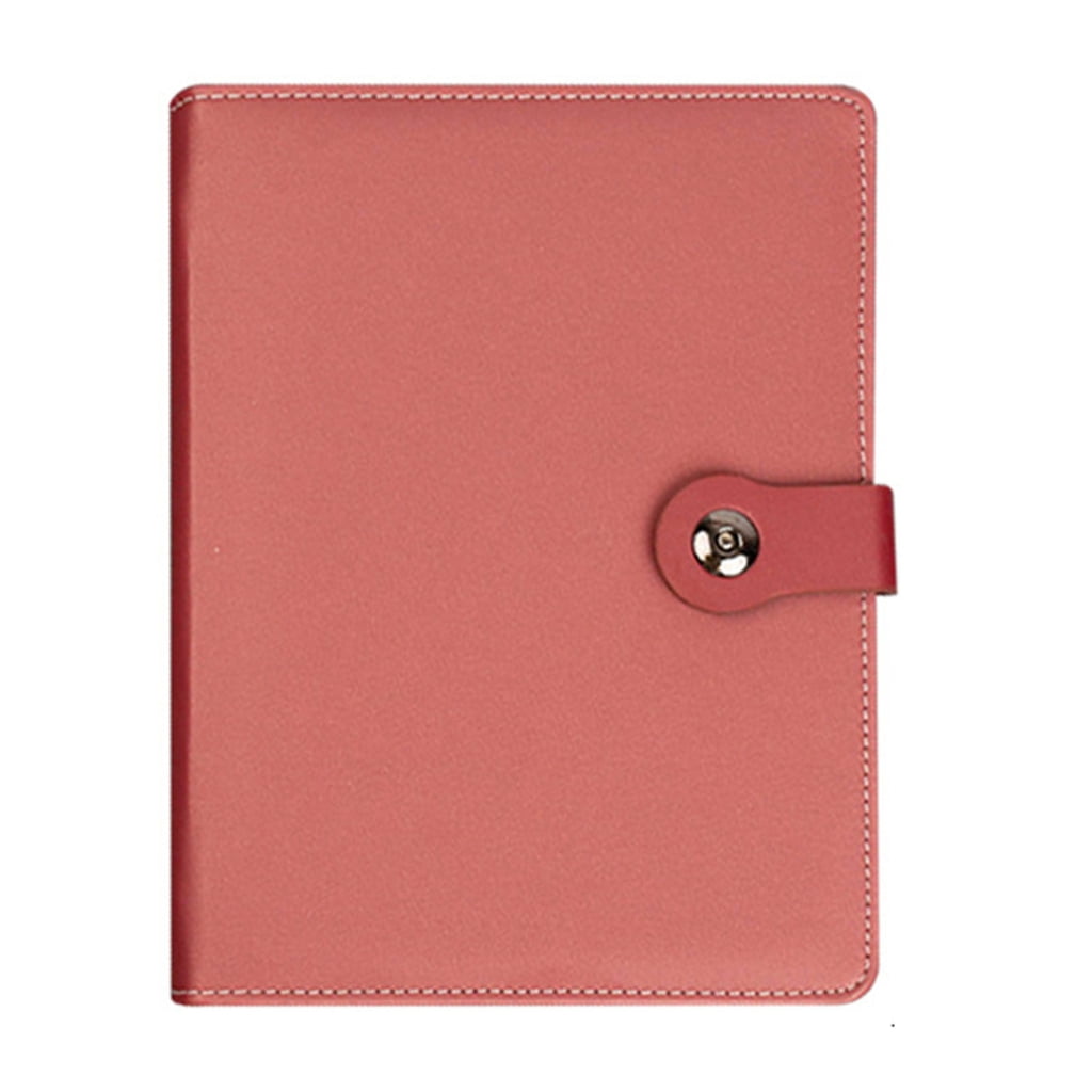 YongCo Refillable 6 Rings Binder Covers Leather Journal Notebook for ...