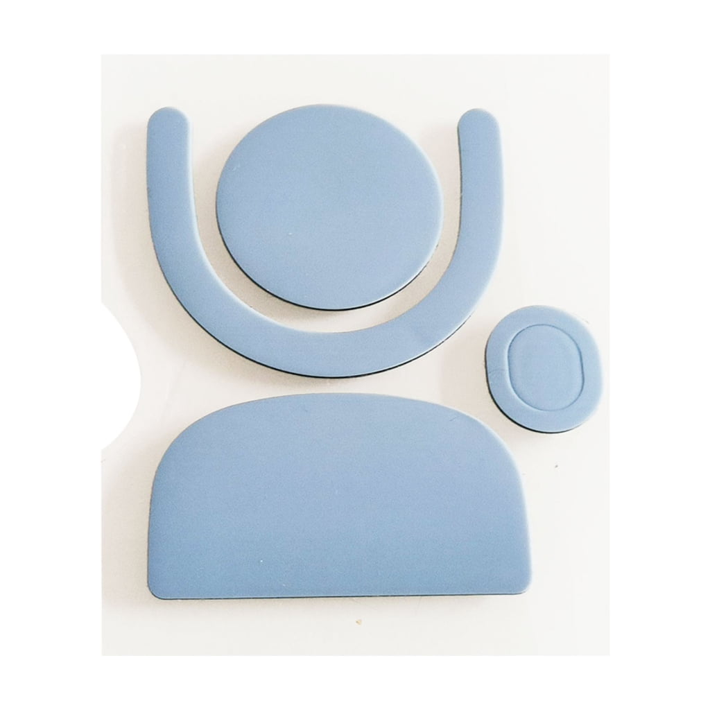 YongCo Replacement Mouse Skates Pad 1Set Round Curved Edges Mouse Feet ...