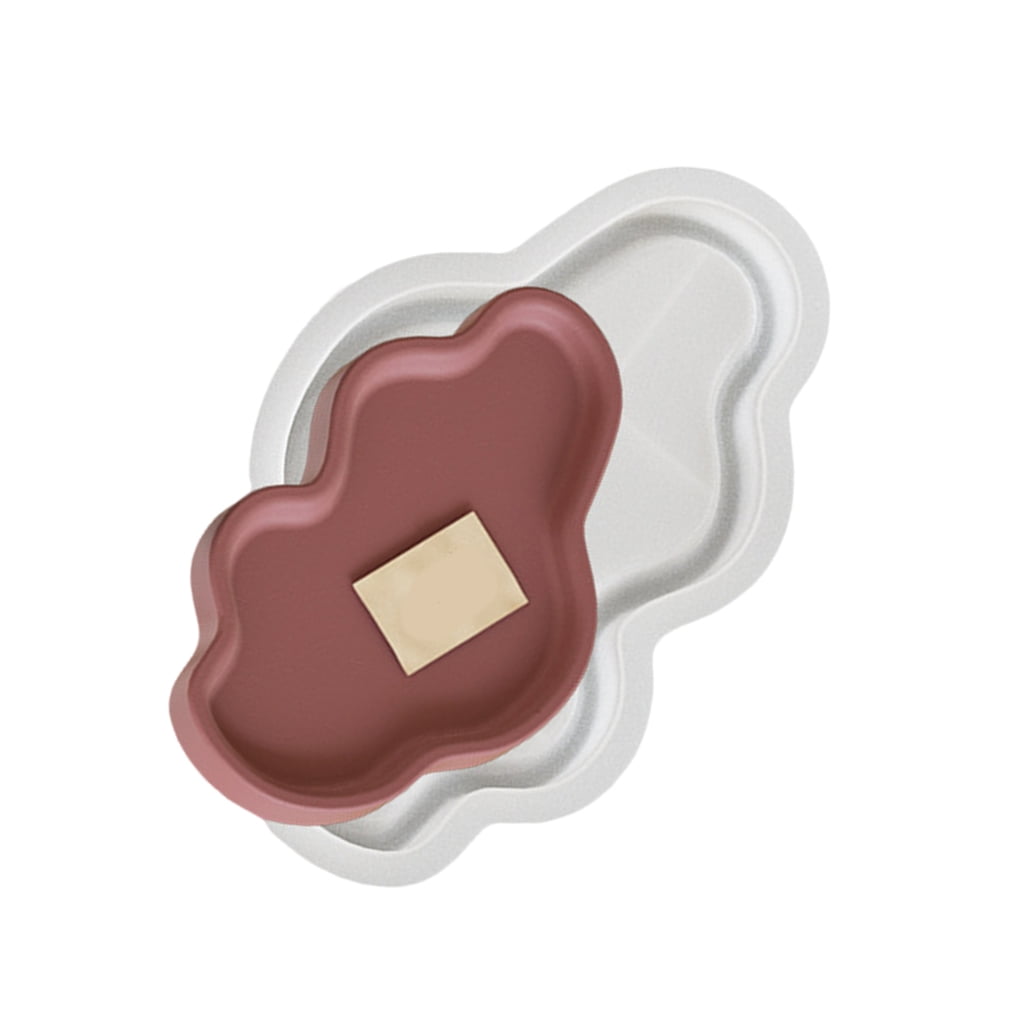 YongCo Resin Epoxy Casting Tray Mold Elegant Resin Storage Plate Craft ...