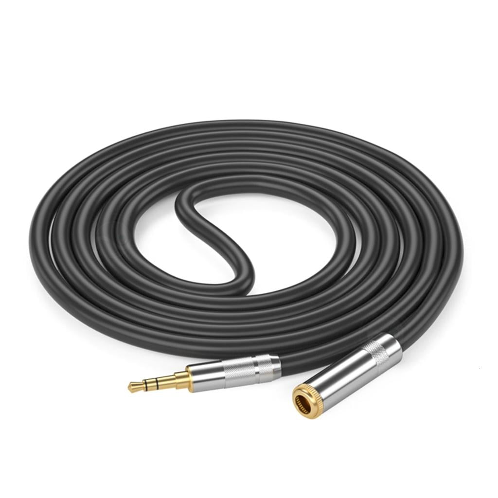 YongCo Right Angle/Straight Head 3.5mm AUX Cable Male to Female ...