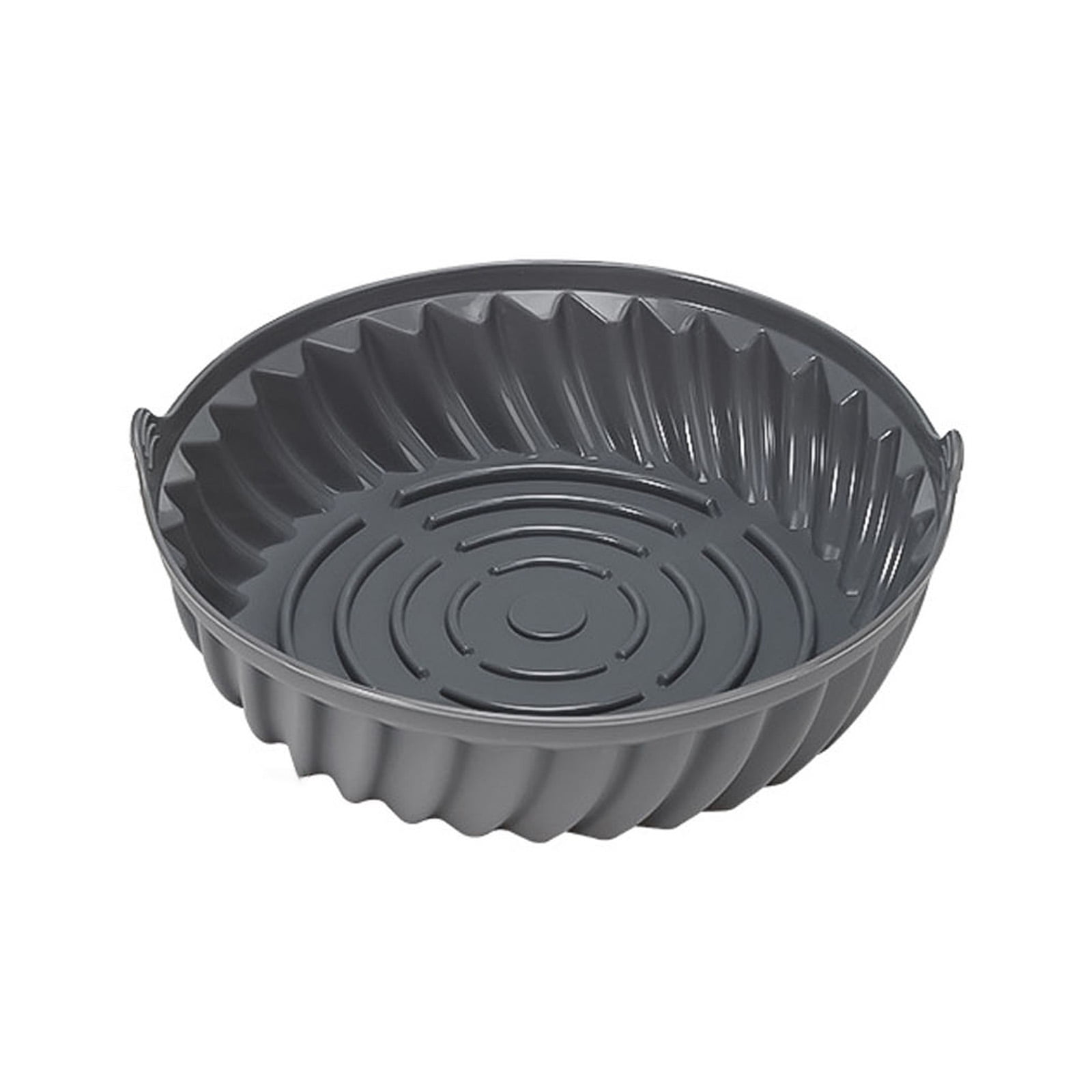 Silicone Baskets Round Non-Stick Grade Reusable Kitchen Air Accessories ...