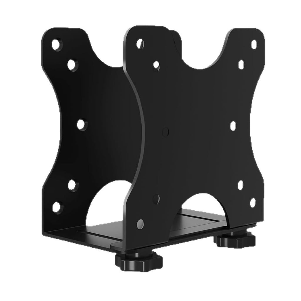 YongCo Small PC Mount Bracket Adjustable Mounting Space Saving Computer ...