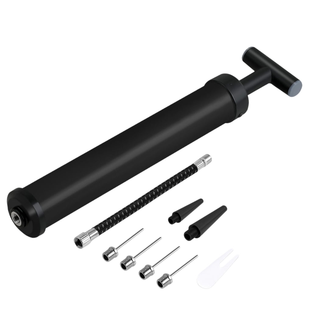 YongCo Sports Ball Pumps Set Basketball Inflator Push&Pulls Inflating ...