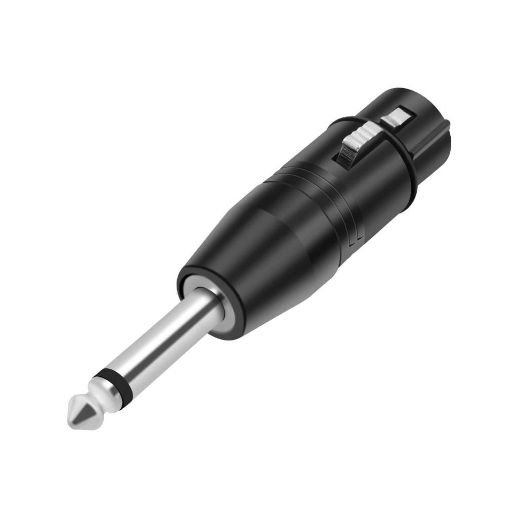 YongCo Stereo Microphones Converters Connectors 3Pin Female to 6.35mm ...