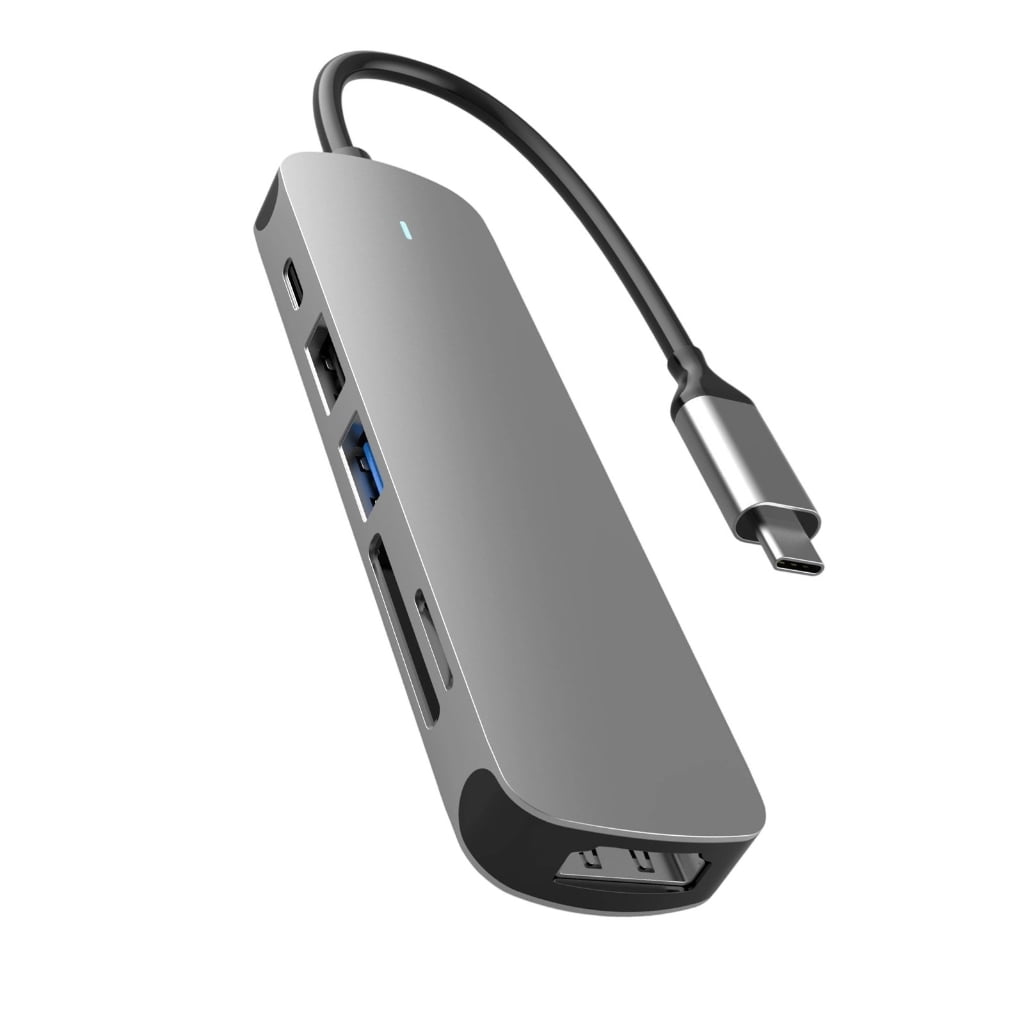 YongCo Streamlined Type C to 4/6 Port USB3.0 Hubs, Fast Speed Data ...