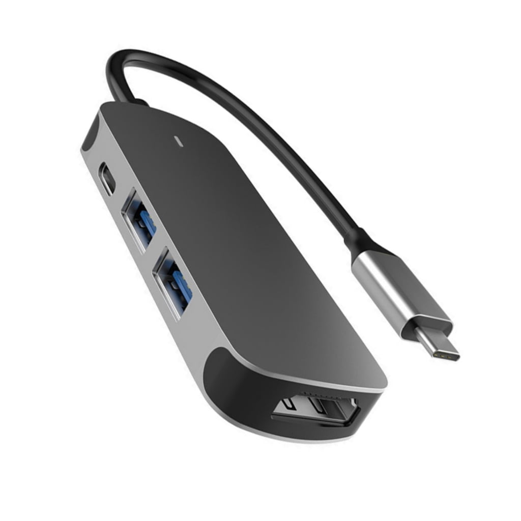 YongCo Streamlined Type C to 4/6 Port USB3.0 Hubs, Fast Speed Data ...