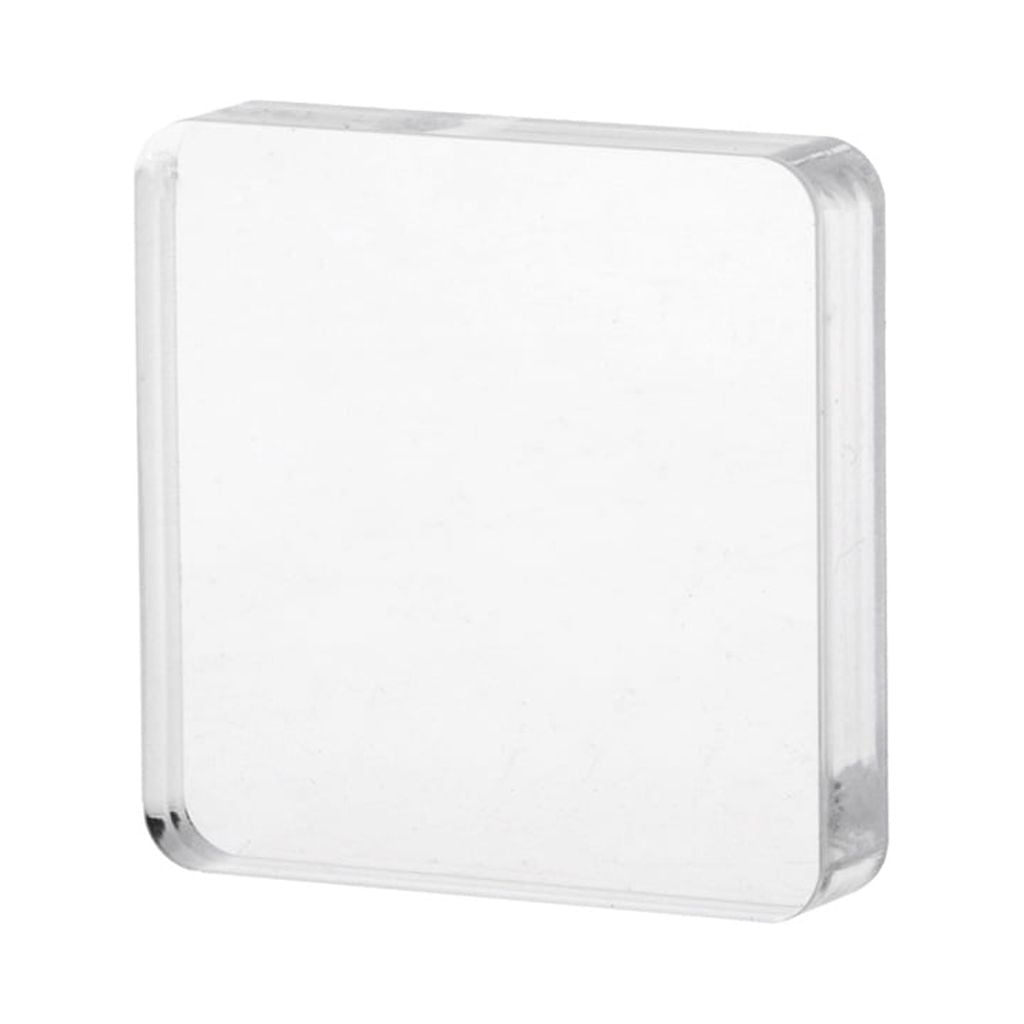 YongCo Transparent Seal Stamp Block Acrylic Handle Blocks For ...