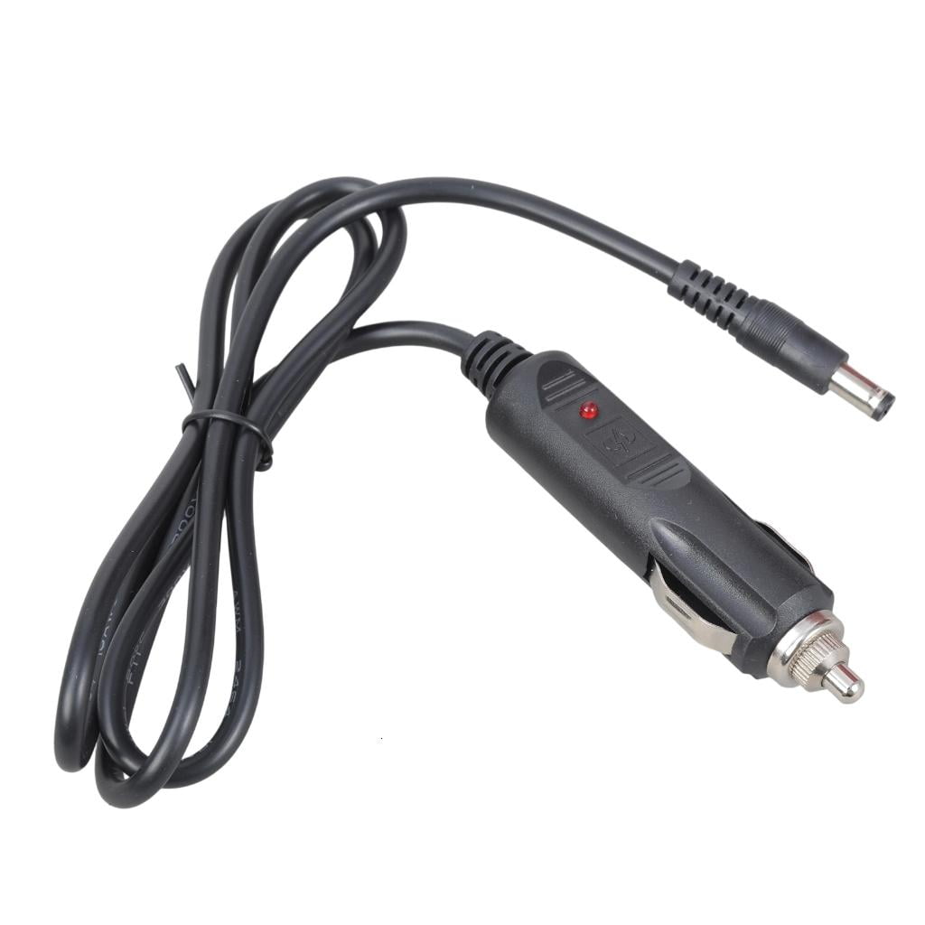 YongCo Truck Car Charger Cable DC5.5x2.1mm Plugs 12V 24V LED Indicators ...