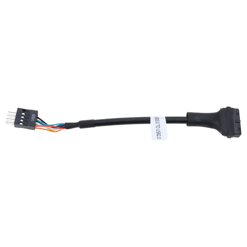 YongCo USB3.0 Header to USB 2.0 Converters Cable 19/20Pin to 9 Pin Male ...