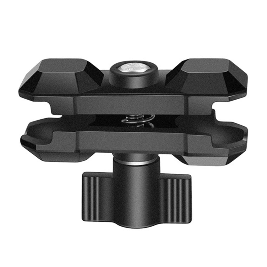 YongCo Universal 60mm Short Long Double Socket Arm Camera Clamp Mount ...