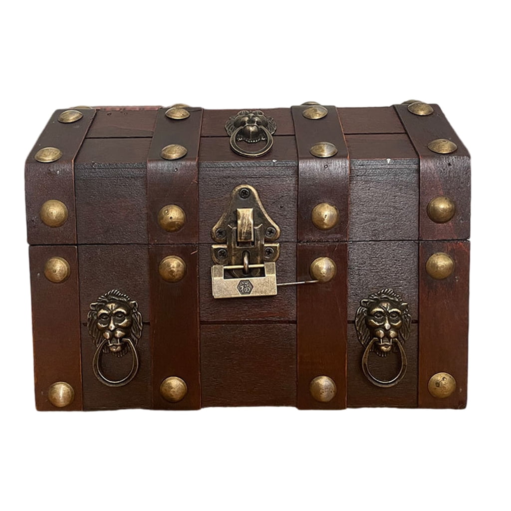 YongCo Wooden Storage Box for Jewelry and Souvenirs Stylish Decorative ...