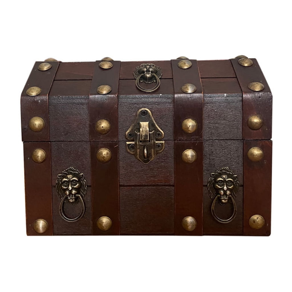 YongCo Wooden Storage Box for Jewelry and Souvenirs Stylish Decorative ...