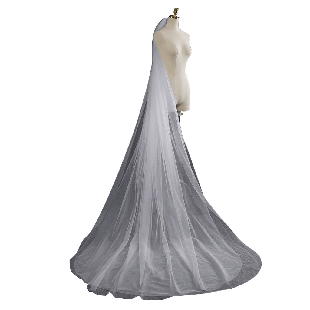 YongCo for 3M Elegant wedding veils bride 1 And 2 layers Bridal Wedding ...