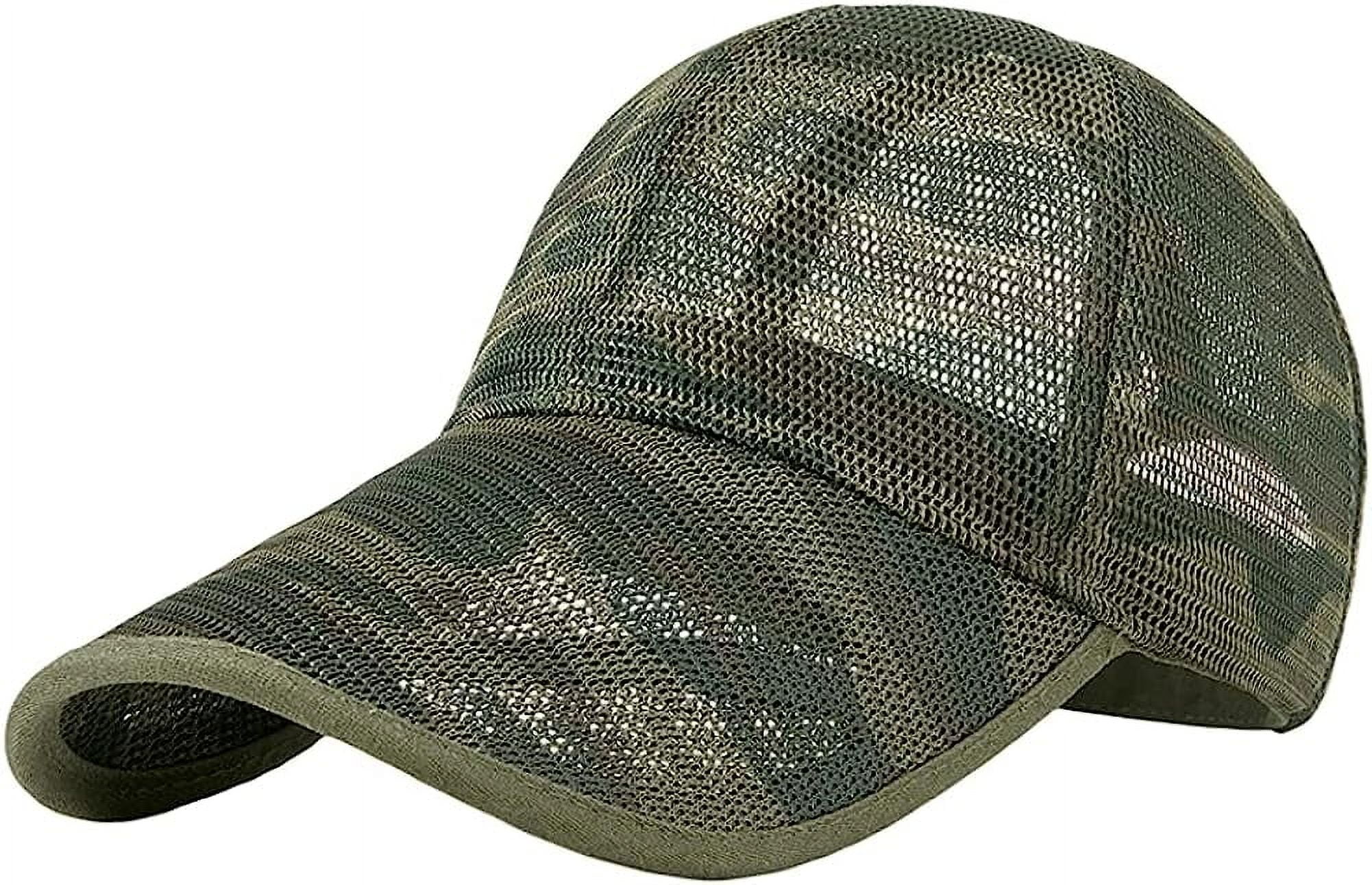 YongQiang Large Size Baseball Cap Women Men Mesh Newsboy Cap Wide Brim ...