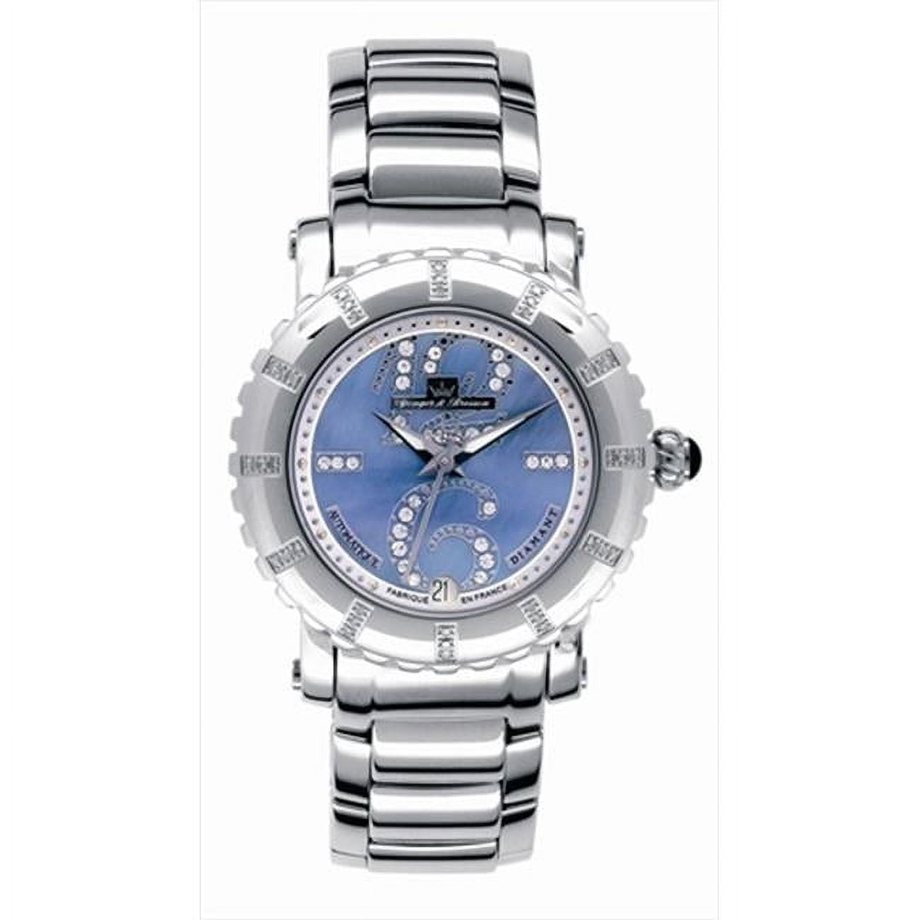 Yonger & Bresson Women's YBD 8302N-06 M Automatic Diamonds MOP Dial ...