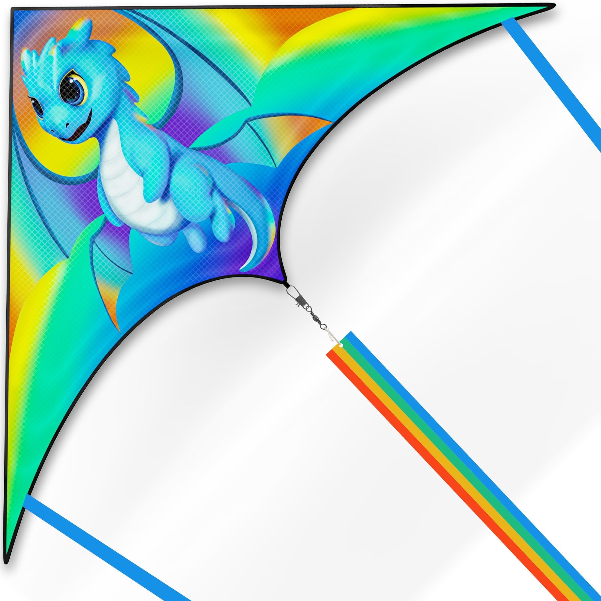 Kites for Kids Ages 4-8 & 8-12，Large Delta Kites for Adults, Beach Kite ...