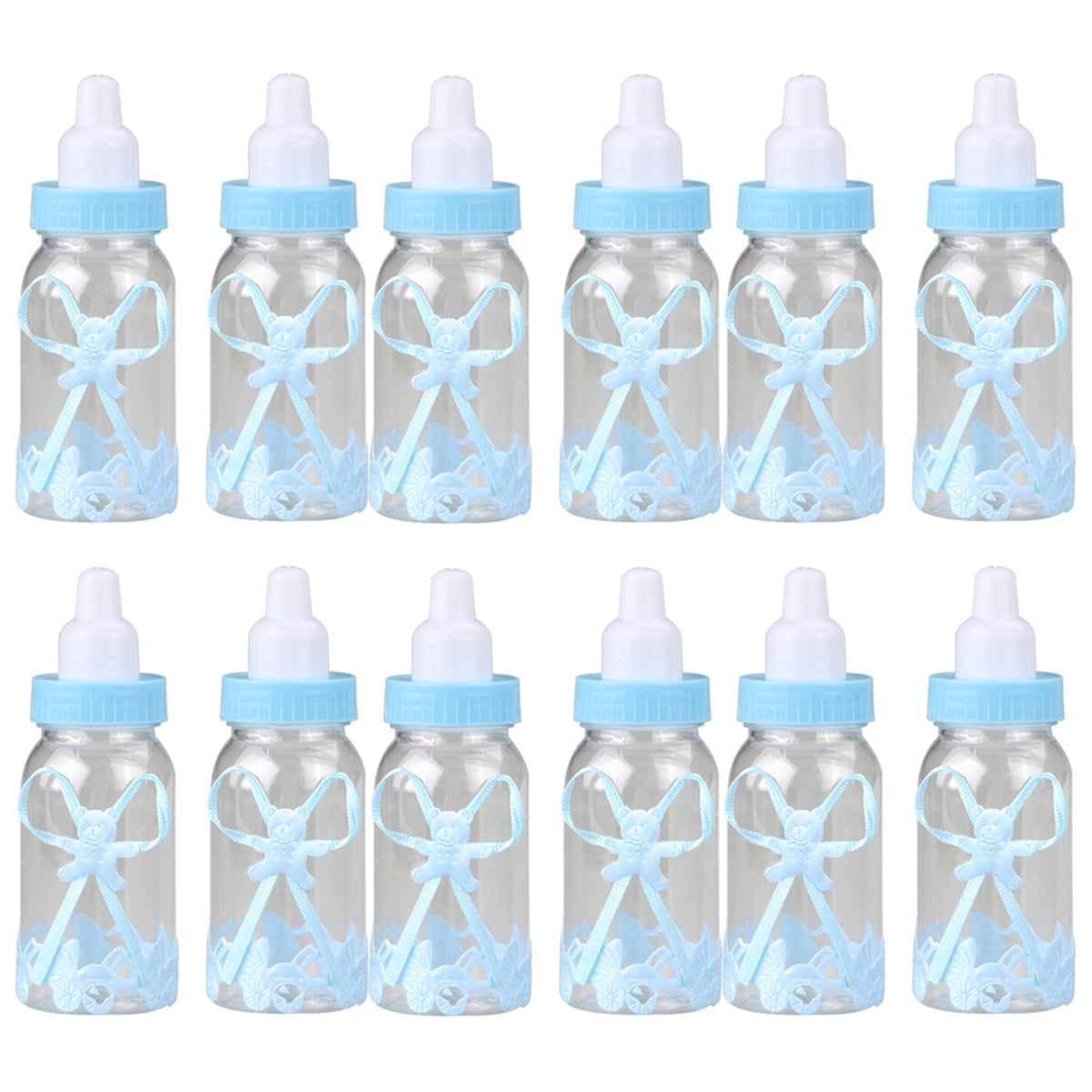 Yongwei 12pcs Bear Decorated Feeder Style Candy Bottle Gift Box Baby ...